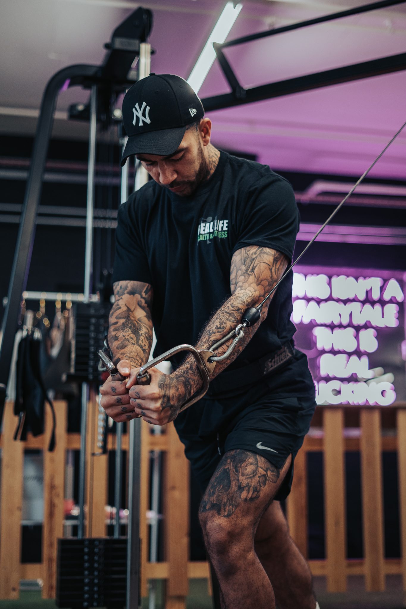 Real Life Original Logo T-Shirt - Real Life Health and Fitness