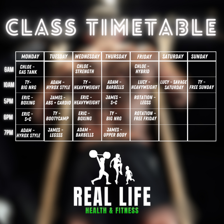 Membership and personal training options - Real Life Health and Fitness